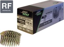Grip Fast® 1-3/4" x 0.120" Wire Electro-Galvanized Smooth Shank Full ...
