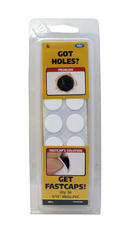 FastCap® 9/16" White PVC Cover Caps - 56 Count at Menards®