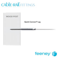 Feeney® CableRail 1/8" Quick-Connect® Lag at Menards®