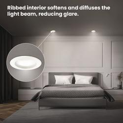 Feit Electric® White 6" Selectable Color Temperature LED Recessed ...