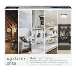 Feit Electric® 65-Watt Equivalent BR30 White Adjustable Dimmable LED ...