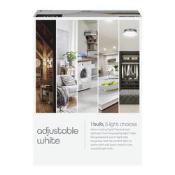 Feit Electric® 150-Watt Equivalent BR40 White Adjustable Dimmable LED ...