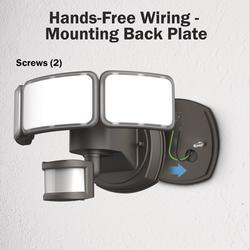 Feit Electric® Bronze Tri-Head LED Outdoor Security Flood Light at Menards®