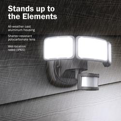 Feit Electric® Bronze Tri-Head LED Outdoor Security Flood Light at Menards®