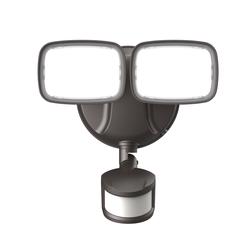 Feit Electric® Black Dual-Head Solar Outdoor Security Flood Light at ...