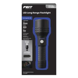 Feit Electric ® 2000 Lumen Rechargeable 3-Light Mode Dual Powered LED ...