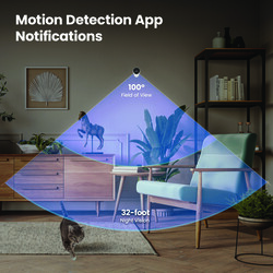 Feit Electric® 1080p Indoor Smart WI-FI Wireless Security Cameras at ...