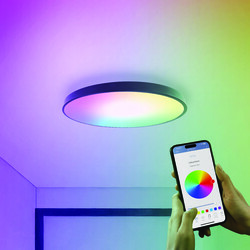 led light with remote for ceiling