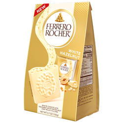 Ferrero Rocher® White Chocolate Squares with Hazelnut & Milky Filling ...