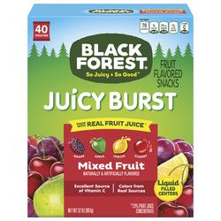 Black Forest® Juicy Burst Mixed Fruit Snacks - 40 Count at Menards®