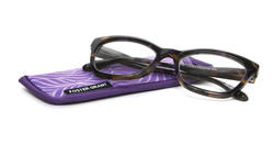 Foster Grant® Cateye Purple Tortoise Shell Reading Glasses with Case 1 ...