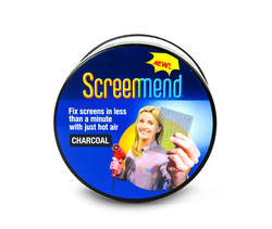Screenmend 2" x 80" Charcoal Fiberglass Screen Roll at Menards®