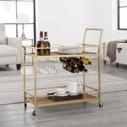 FirsTime & Co. Gold Francesca Bar Cart at Menards®