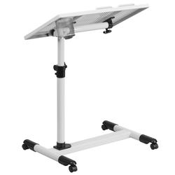 Flash Furniture® White Adjustable Standing Desk at Menards®