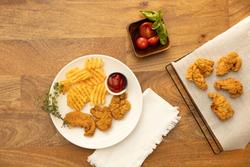 Fleetwood Farms Chicken Tender Fritters - 24 oz at Menards®