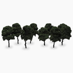 5-1/2" Green Trees (9-Pieces) at Menards®