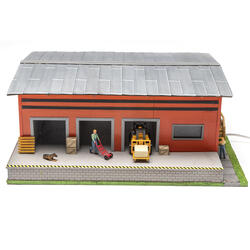 O Scale Schneider® Freight Building at Menards®