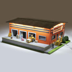 O Scale Schneider® Freight Building at Menards®