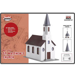 HO Scale Model Power St. Matthew's Church (Building Kit) at Menards®