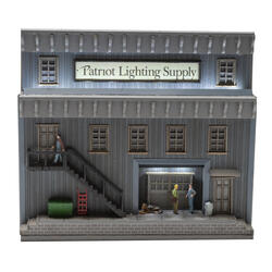 HO Scale Patriot Lighting Background Building at Menards®