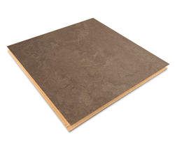 Forbo Marmoleum Cinch Loc Seal Clay 11.81" x 11.81" Linoleum Square (6. ...