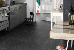 Forbo Marmoleum Cinch Loc Seal Black 11.81" x 35.43" Linoleum Panel (20 ...