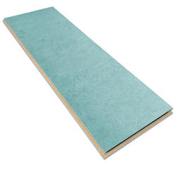 Forbo Marmoleum Cinch Loc Seal Aqua 11.81" x 35.43" Linoleum Panel (20. ...