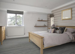 Forbo Marmoleum Cinch Loc Seal Black Glacier 11.81" x 35.43" Linoleum ...