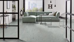 Forbo Marmoleum Cinch Loc Seal Blue Moon 11.81" x 11.81" Linoleum ...