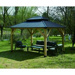 12 ft. x10 ft. Outdoor Wooden Gazebo at Menards®