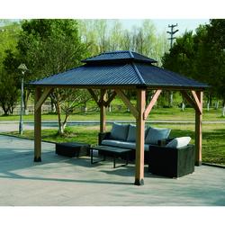 12 ft. x10 ft. Outdoor Wooden Gazebo at Menards®