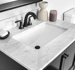 Tuscany® 20-3/8"W x 15-1/8"D White Rectangular Undermount Bathroom Sink ...