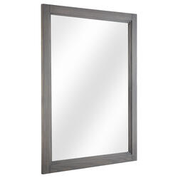 Craft + Main® Hiland 24"W x 32"H Dark Oak Framed Mirror at Menards®