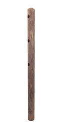 AC2® Doweled 78" CedarTone Treated 3 Hole Line Fence Post at Menards®