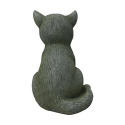Enchanted Garden® 9-1/2" Resin Cat Garden Statue at Menards®