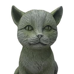 Enchanted Garden® 9-1/2" Resin Cat Garden Statue at Menards®