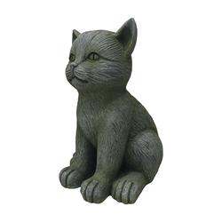 Enchanted Garden® 9-1/2" Resin Cat Garden Statue at Menards®