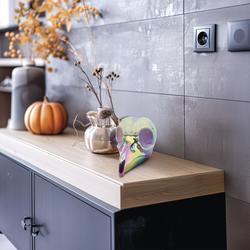 Pumpkin Hollow™ 8" Iridescent Raven Skull Halloween Décor at Menards®