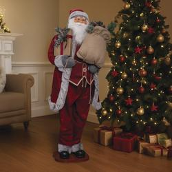Enchanted Forest® 5'10" Animated Santa at Menards®