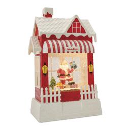 FG Square™ LED Lighted Santa's Workshop Globe at Menards®