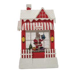 FG Square™ LED Lighted Santa's Workshop Globe at Menards®