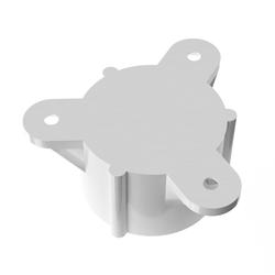 Pipeworks 1-1/4" Table Screw Furniture Grade PVC Cap - 10 Pack at Menards®