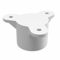 Pipeworks 1" Table Screw Furniture Grade PVC Cap - 10 Pack at Menards®