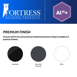 Fortress® Al13 PLUS Level 42" x 6' Black Sand Aluminum Panel at Menards®