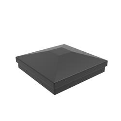 Fortress® Al13 PLUS 3 x 3 Black Sand Aluminum Flat Post Cap at Menards®