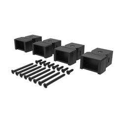 Fortress® Al13 PLUS 3 x 3 Black Sand Aluminum Flat Post Cap at Menards®