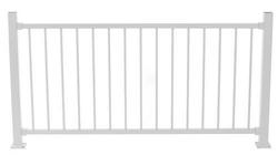 Avant Railing® 36" x 6' White Preassembled Aluminum Panel at Menards®
