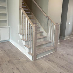 Frameria® 48" Light Gray Round Nose Retro Tread at Menards®