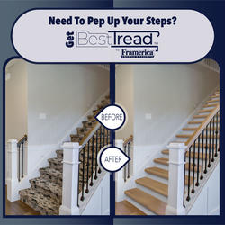 Framerica® 48" Syrup Round Nose Retro Tread at Menards®