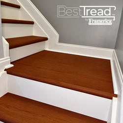 Frameria® 48" Baked Clay Flush Round Top Stair Nose at Menards®